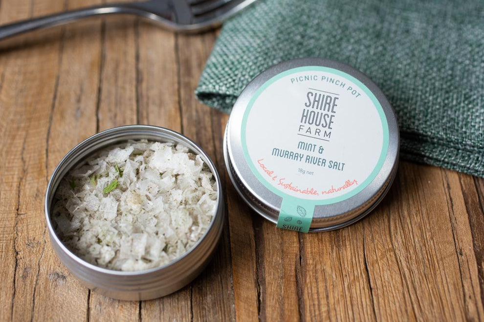Mint Salt Picnic Pinch Pot – Shire House Farm